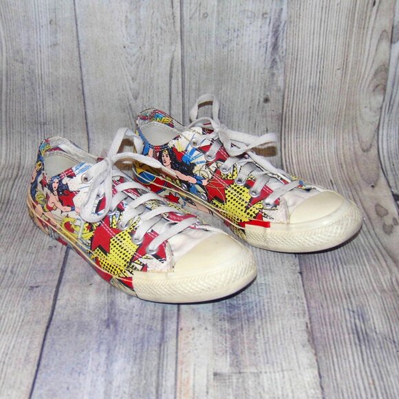 Converse X DC Comics Wonder Woman | Shoes | Converse Chuck Taylor All ...